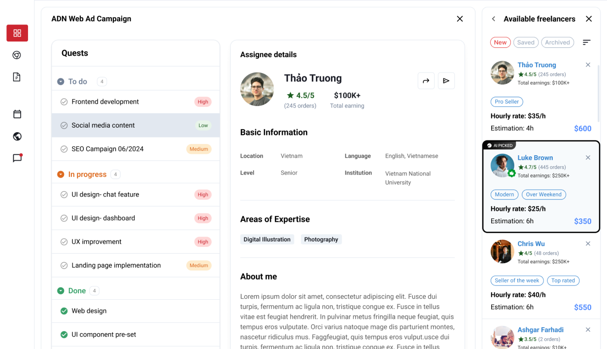 Lanceboard: The freelance platform of AI era | Freelance 2.0